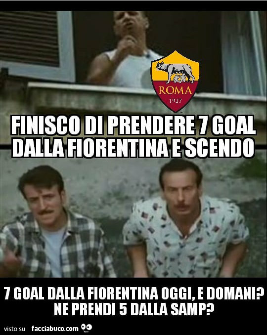 Tutti i meme su AS Roma - Facciabuco.com