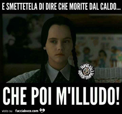 Tutti i meme su Mercoledì Addams - Facciabuco.com