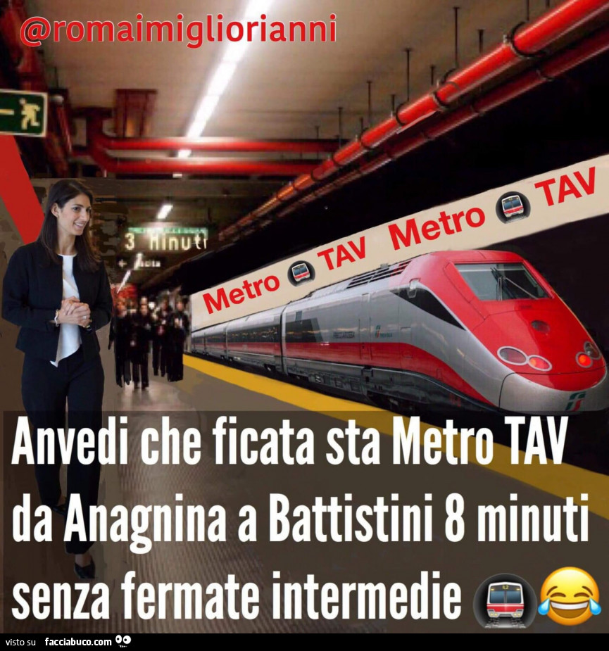 Tutti i meme su Virginia Raggi - Facciabuco.com