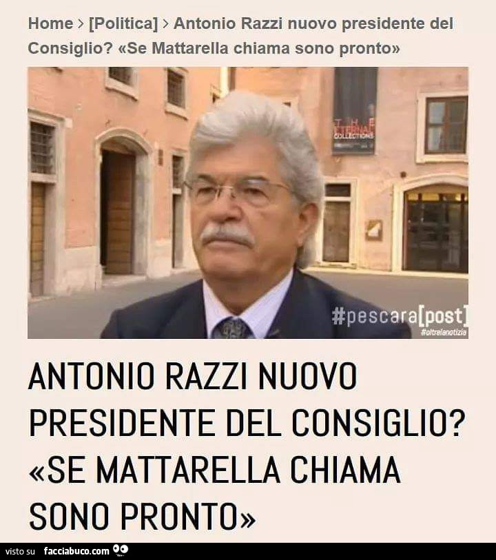 Tutti i meme su Antonio Razzi - Facciabuco.com